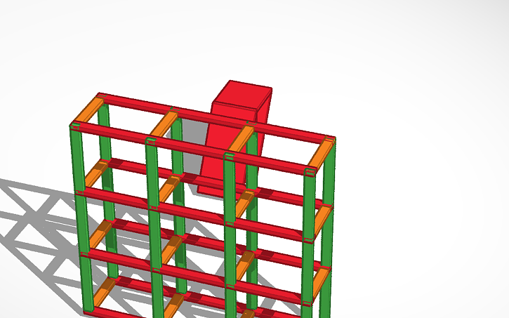 3D design Collection Shelf | Tinkercad