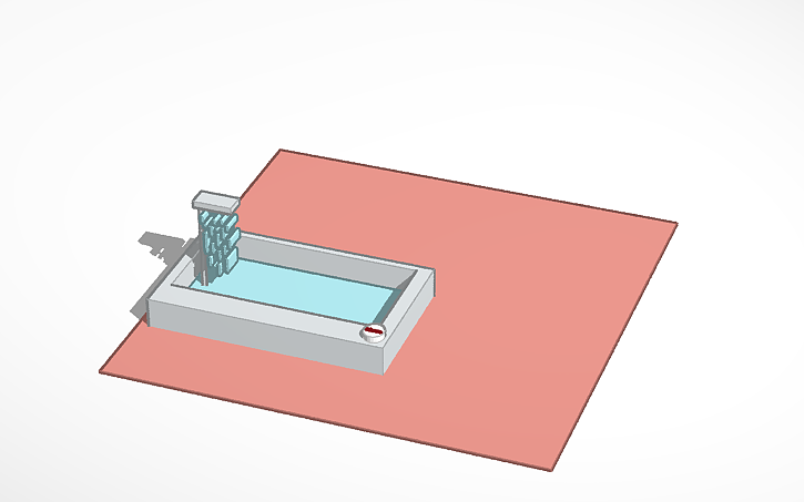 3D design Timed Shower - Tinkercad