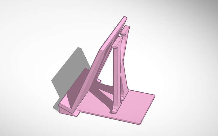 3D design phone stand-cahalane | Tinkercad