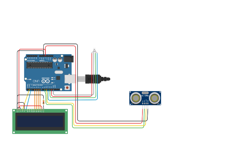 Circuit Design Pila 2nd Lab Exam Flood Warning System Tinkercad