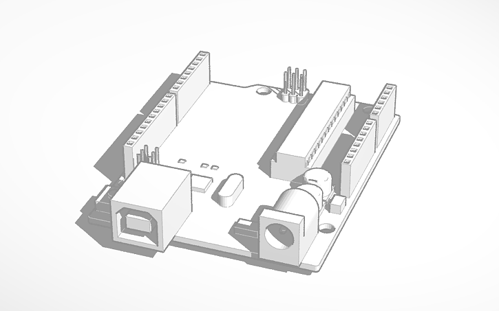 3D design Copy of arduino uno | Tinkercad