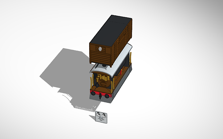 3D design Toby The Tram Engine - Tinkercad