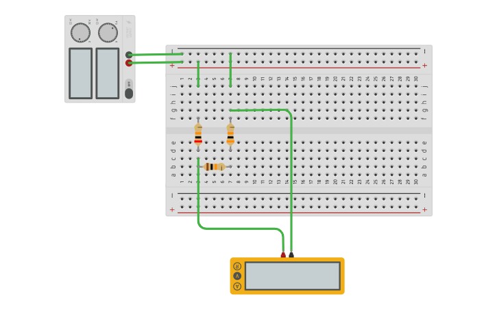 Circuit design Task 3a | Tinkercad