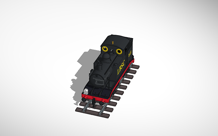 3D design 500-Year Steam Train (In My Version) - Tinkercad