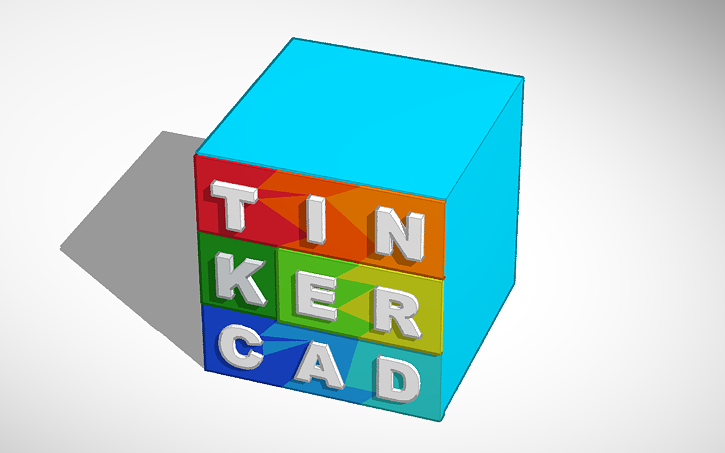 3D design Tinkercad Logo | Tinkercad 3D design Tinkercad Logo | Tinkercad