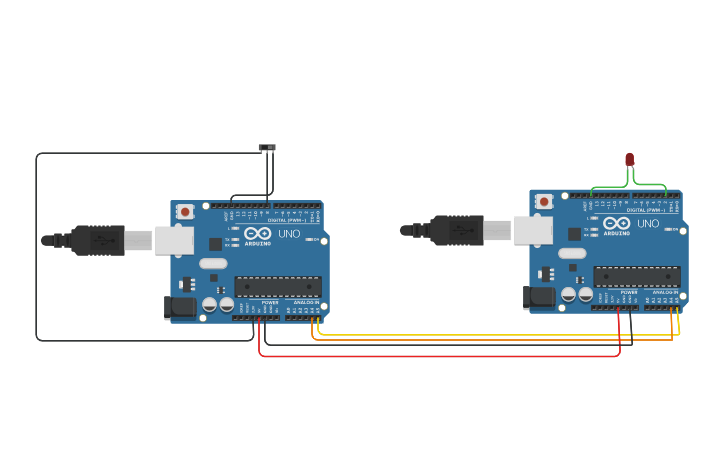 Circuit design I2C MAGANG #2 - Tinkercad
