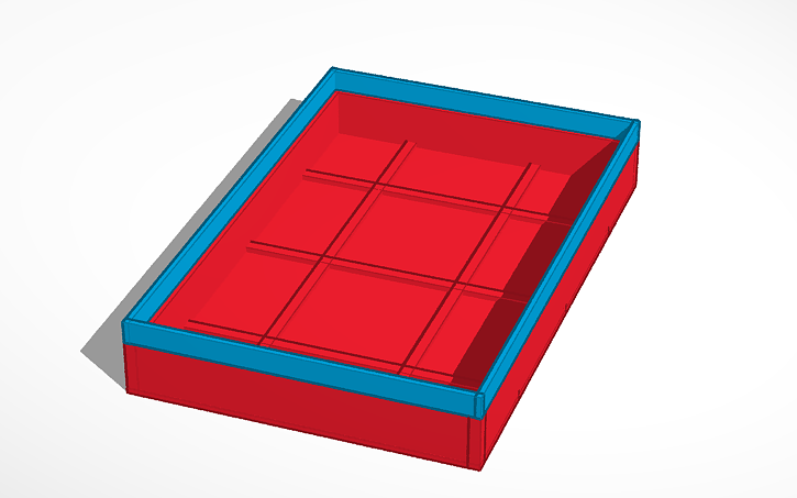 3D design Rear for bezel Nextion 2.4" - Tinkercad