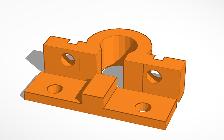 3D design Hypercube-Y_Endstop - Tinkercad