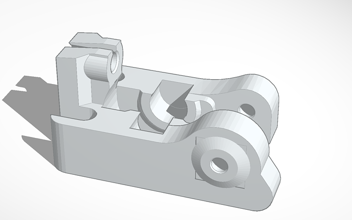 3D design 1.75mm Extruder Idler ver02 rev03 - Tinkercad
