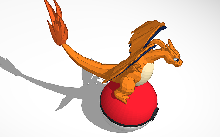 3D design Llavero Pokémon - Tinkercad