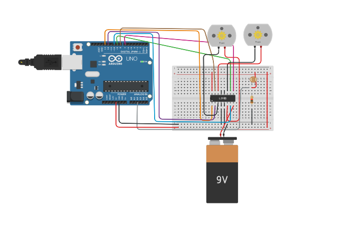 Circuit design Proyecto | Tinkercad