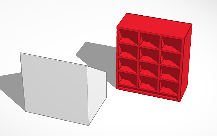 3D design Catan Banker Card Distributor - Tinkercad