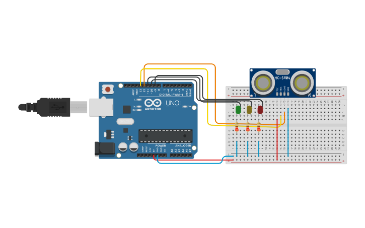 Circuit design Sensor Douglas | Tinkercad