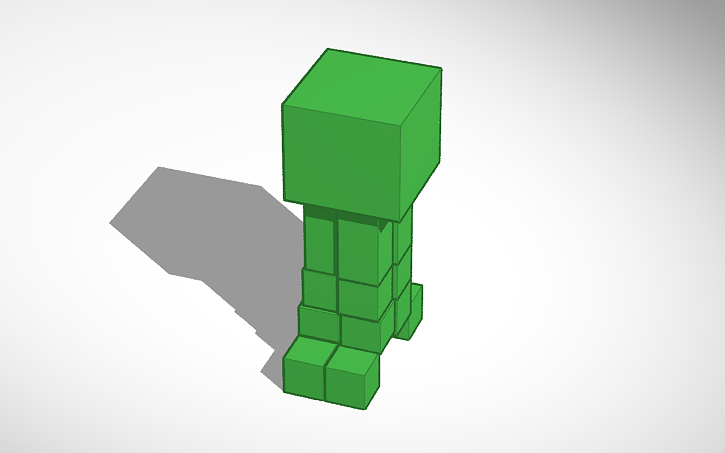 3D design Minecraft - Tinkercad