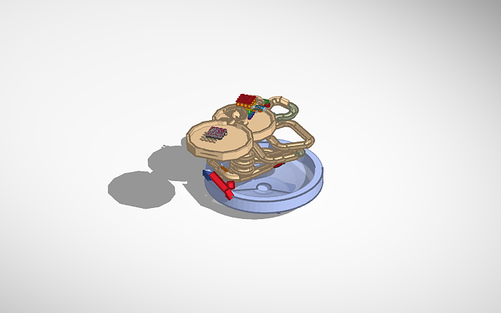 3D design TT Marble maze - Tinkercad