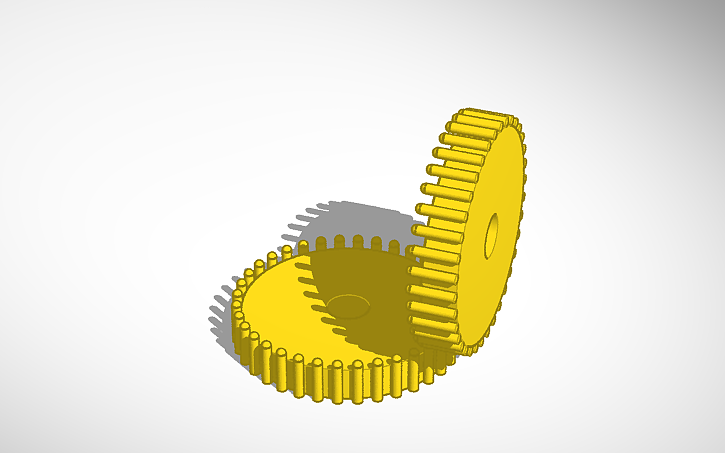 3D design Engranaje David Eduardo Sermeño Aguilar 8VO "A" #38 | Tinkercad