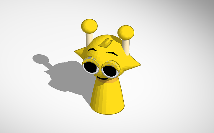 3D design simon sprunki - Tinkercad