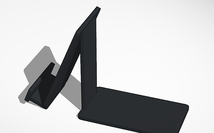 3D design Phone Stand - Tinkercad
