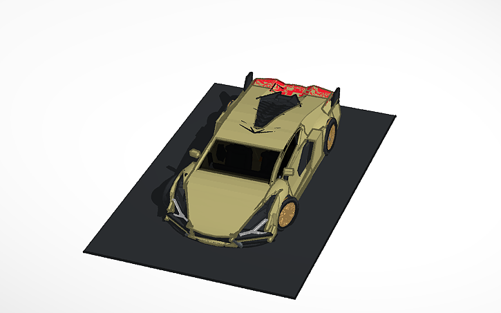 3D design 跑車 Sports car ...