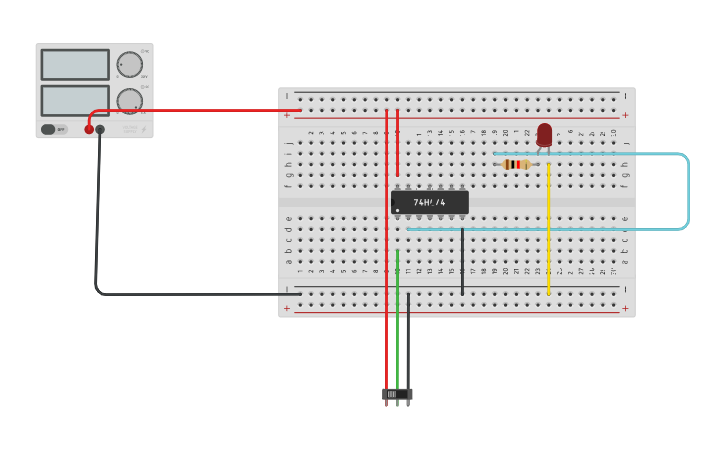 Circuit design Lab-1_Exp-1 - Tinkercad