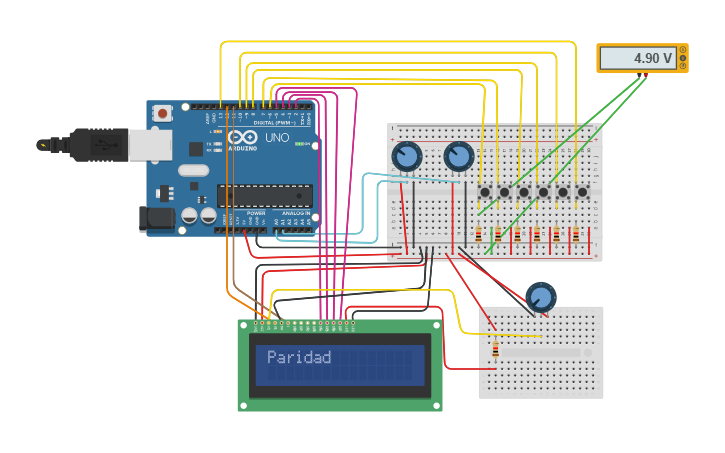 Circuit design Ejercicio 1 - Tinkercad