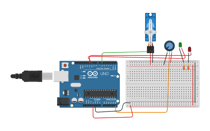 Circuit design Terry Motor - Tinkercad