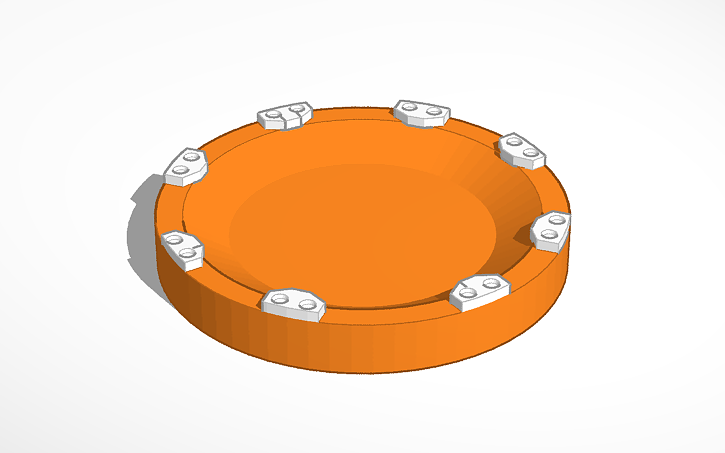 3D design Hockey Puck - Tinkercad