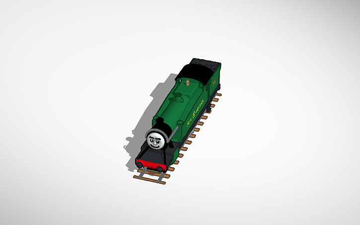 3D design Fictitious Engines #1: GWR 92xx 2-10-2t - Tinkercad