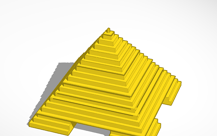 3D design Pyramid - Tinkercad