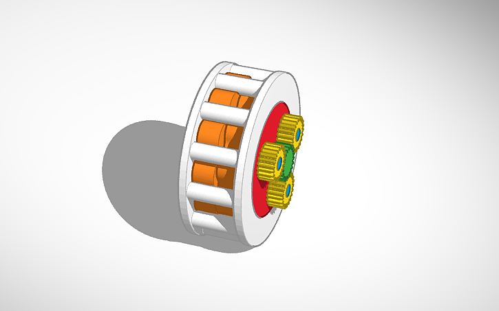 3D design Cycloidal Drive v1 - Tinkercad