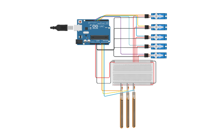 Circuit design Proyecto Final - Tinkercad