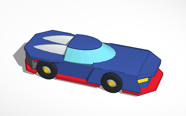 3D design CAR - Tinkercad