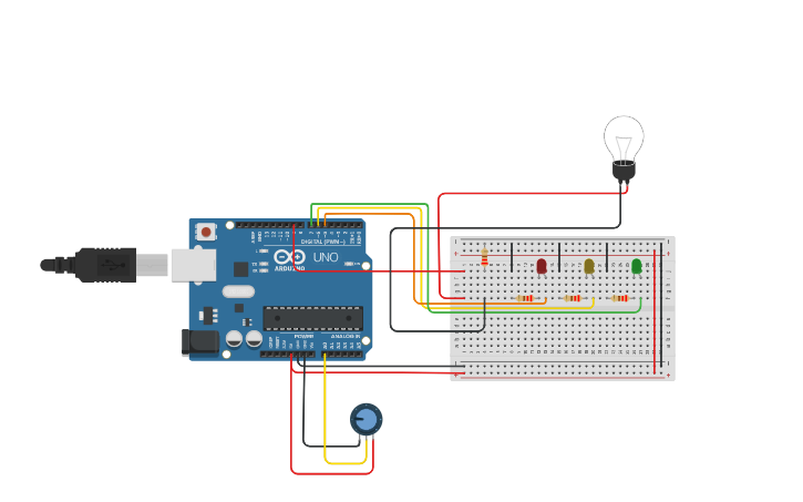 Circuit design PROJETO: IRRIGAÇÃO INTELIGENTE COM ARDUINO - Tinkercad