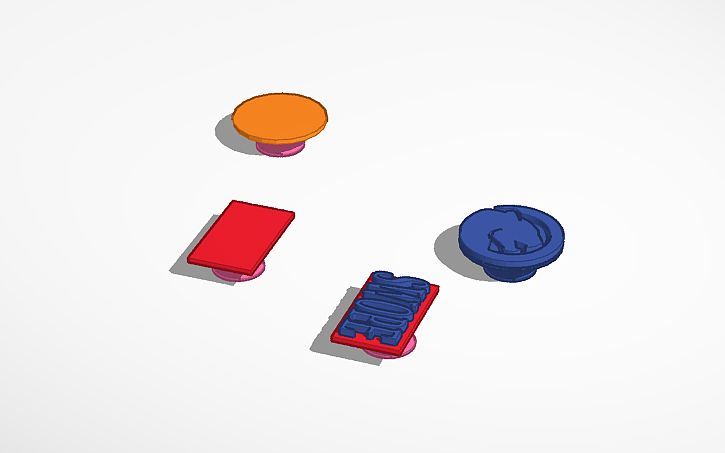 3D design SWOPE Croc Charms - Tinkercad