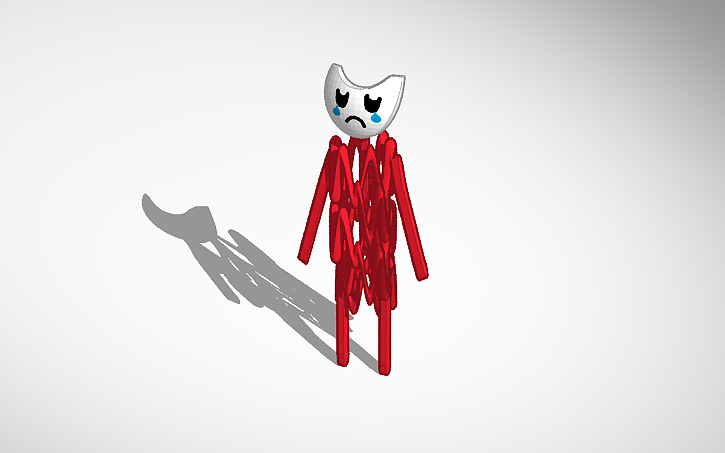 3D design Gangle From The Amazing Digital Circus(TADC) - Tinkercad