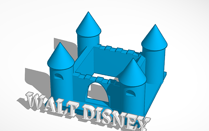 3D design disney 1 - Tinkercad