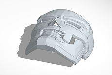 3D design Dr. Doom Mask #Helmet | Tinkercad