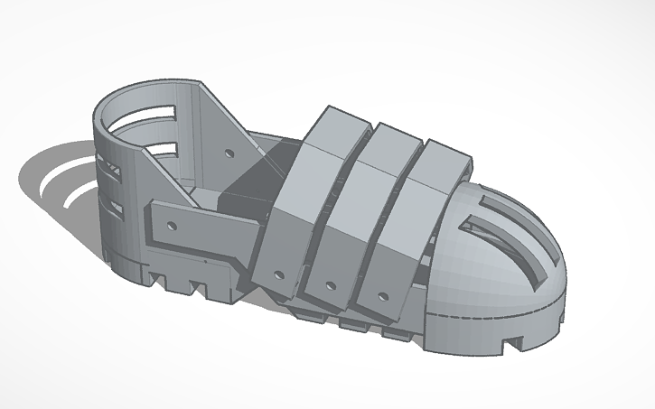 3D design Mark Chappell Shoe parts - Tinkercad