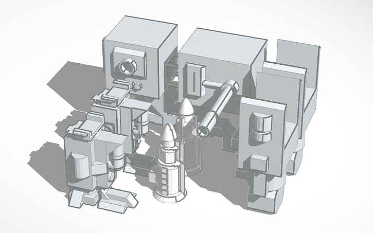 3D design Transformers Upgrade Pack: Sky Lynx and Metroplex - Tinkercad