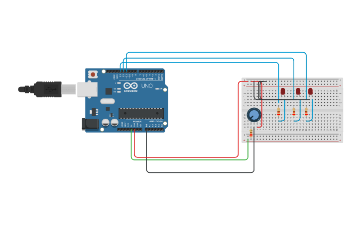 Circuit design waza waza - Tinkercad