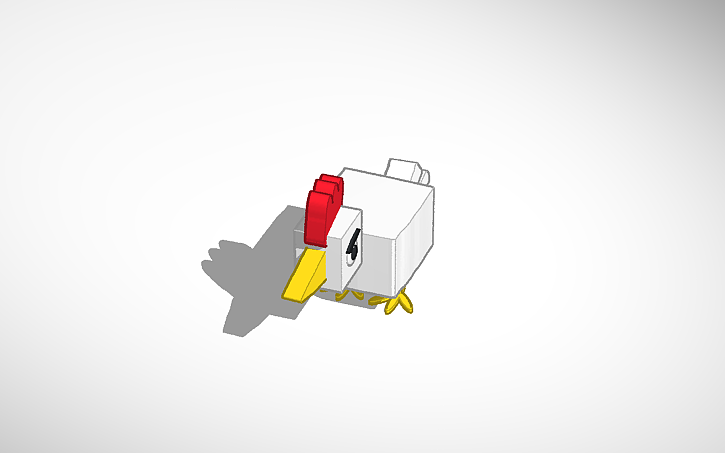 3D design Chicken | Tinkercad