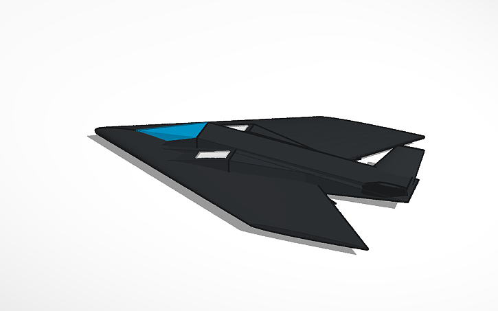 3D design stealth jet mk2 - Tinkercad