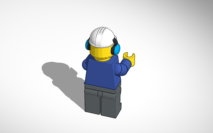 3D design lego man - Tinkercad