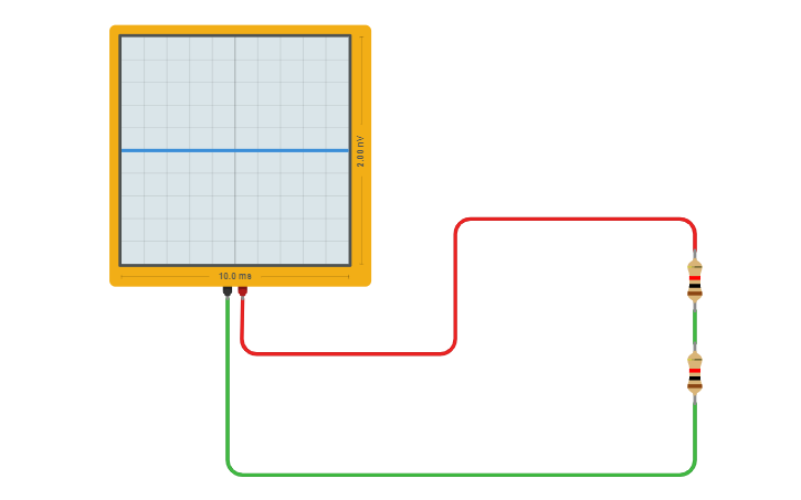 Circuit design Osciloscópio em série | Tinkercad