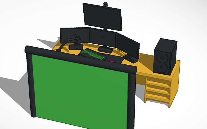 3d Design Epic Game Setup Tinkercad