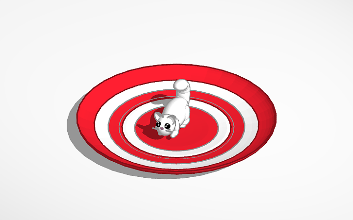 3d Design Snow Cat Winter Throwables Challenge Tinkercad