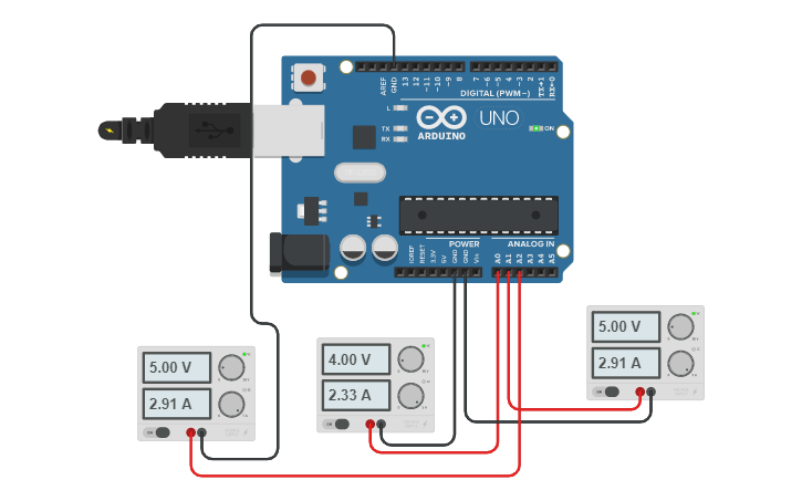 Circuit design Actividad 1 semana 15 - Tinkercad