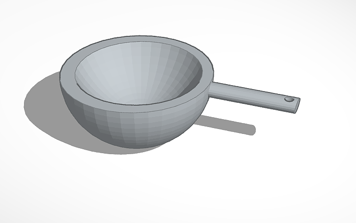 3D design Pan - Tinkercad