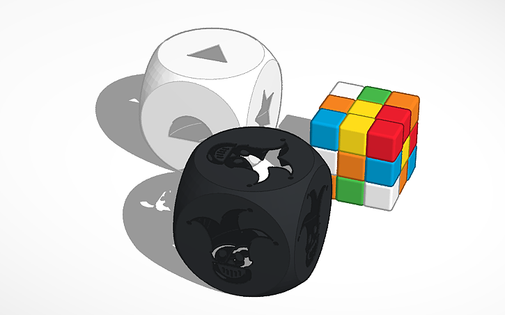 3d Design куб Tinkercad