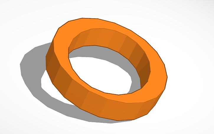 3d Design Anillo Tinkercad